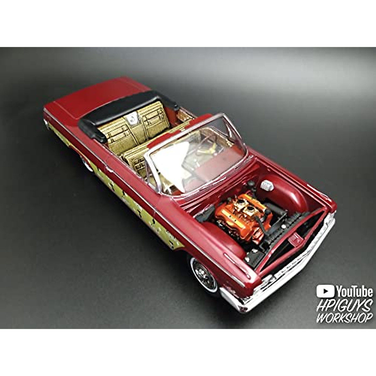 AMT 1962 Chevy Impala Convertible 1:25 Scale Model Kit