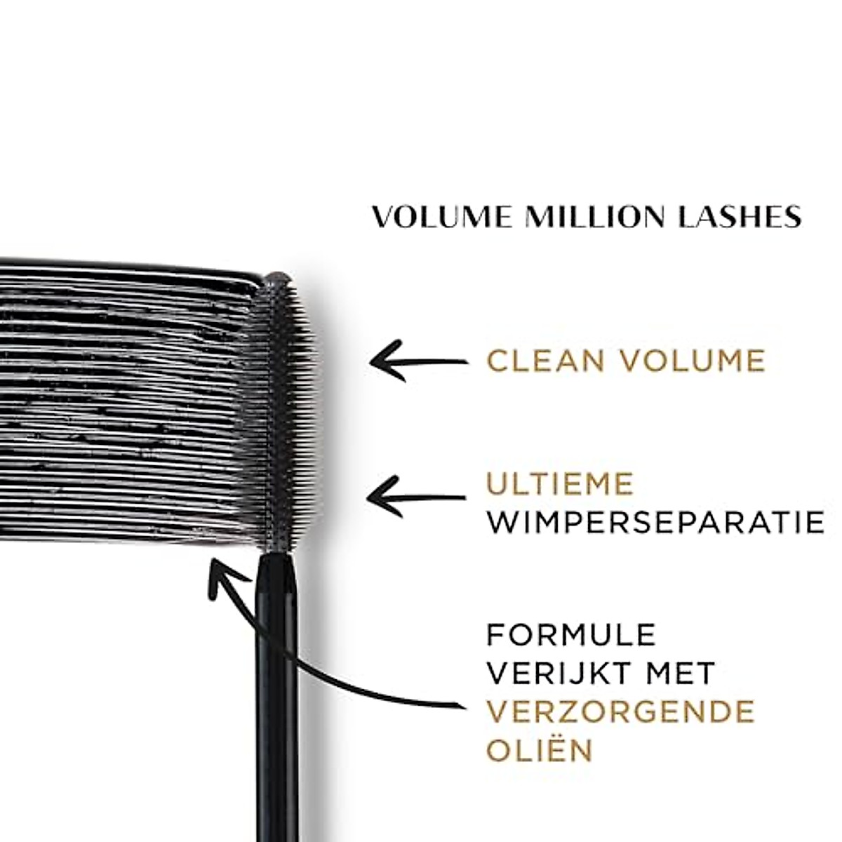 L'Oreal Volume Million Lashes Mascara, No. Black, 0.35 Ounce