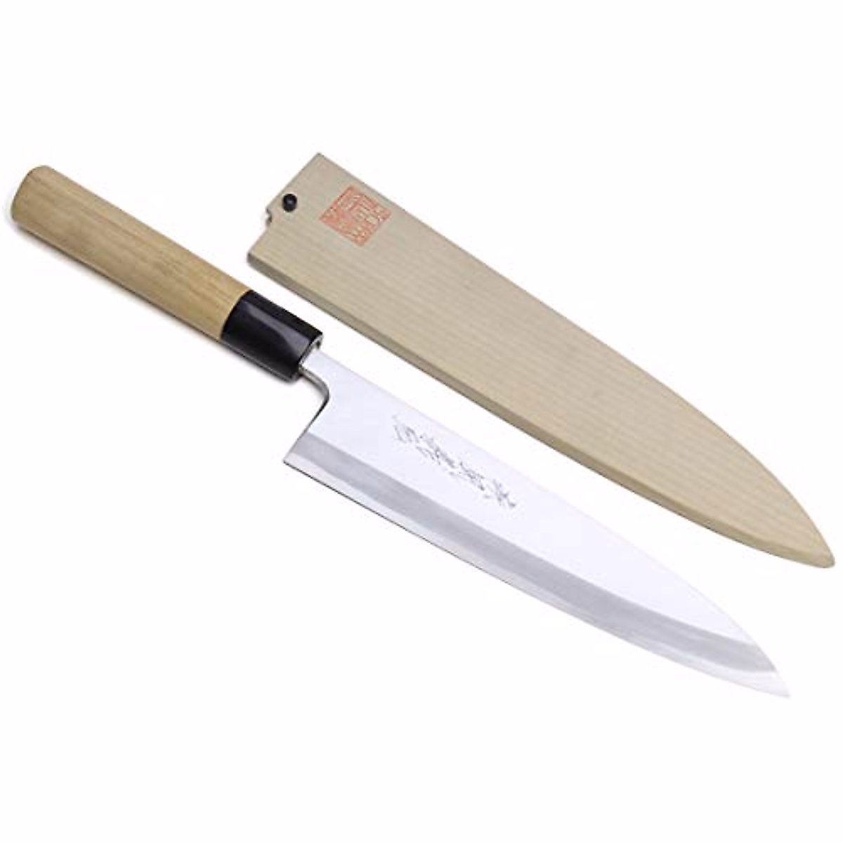 Yoshihiro Kasumi White Steel Mioroshi Filet Sushi Sashimi Japanese Chef Knife (8.25'' (210mm))