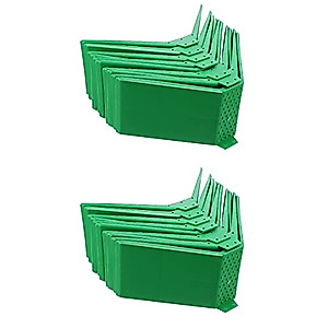 Yardwe 20pcs Plastic Pigeon Rest Stand Bird Perches Bird Dwelling Stand Frame for Bird Supplies Random Color