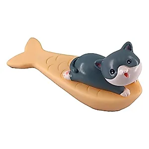 Cute Cat Door Stoppers, Door Stop Also Decorative Door Stoppers for Bottom of Door, Door Stoppers Wall Protector for Home Office and Dorm (Kitten)