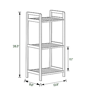 MoNiBloom Shoe Rack Organizer with Handles for Entryway, Bamboo 3-Tier Adjustable Boots Shoe Shelf Organizer for 6-10 Pairs Hallway Bedroom Living room, Natural