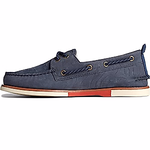 Sperry X Herschel Authentic Original 2-Eye Navy 7 M (D)