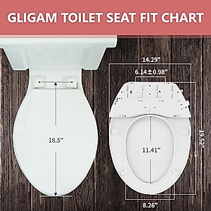 Bidet Seat, Non-Electric Bidet Toilet Seat Swash seat with Adjustable Ambient Water and Dual Nozzle System for Bathroom Airbnb, Easy Installation, Fit for Elongated Toilet, White Bidet Attachment