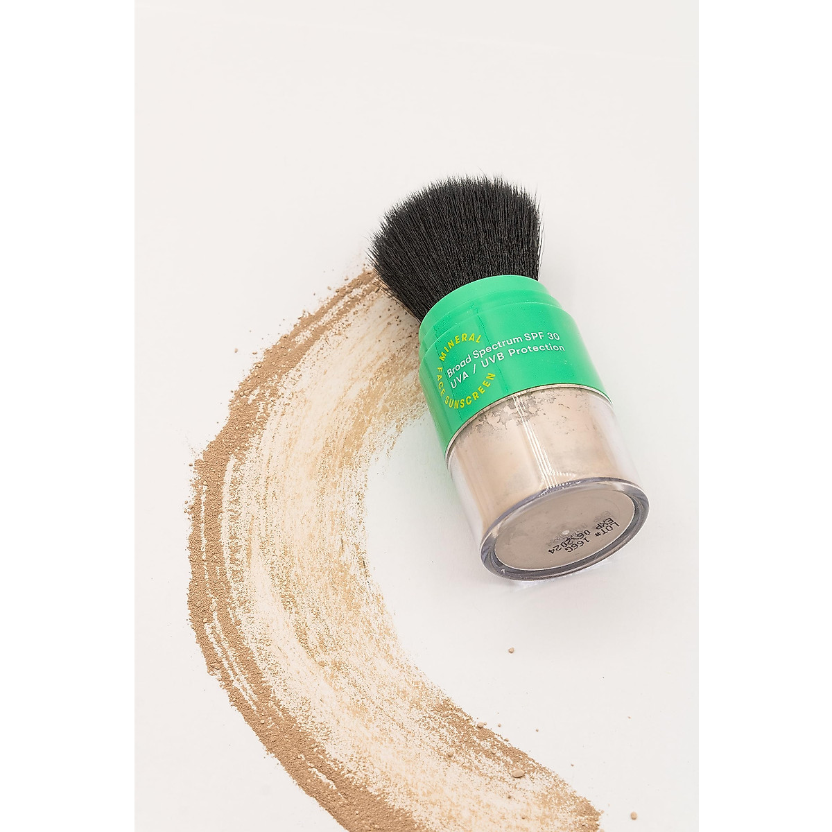 Larkly SPF 30 Mineral Powder Face Sunscreen with Zinc Oxide | Vegan and Reef Friendly