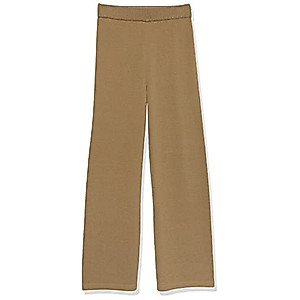 The Drop Women's Leo Super Soft Pull On Sweater Pants, Capers olive, M