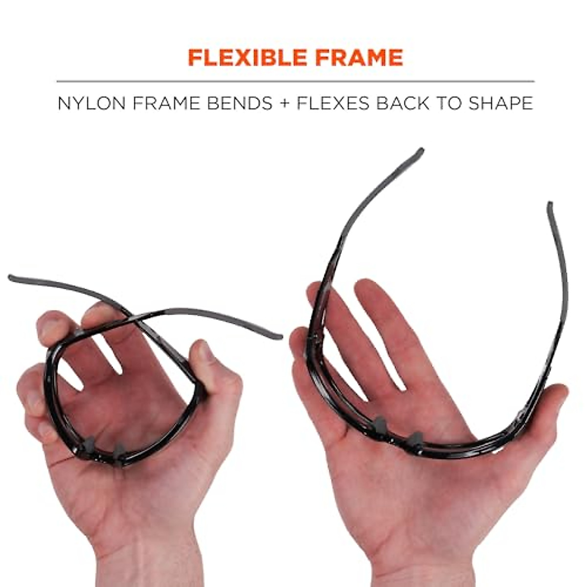 Skullerz Odin Anti-Fog Safety Sunglasses - Black Frame, Smoke Lens