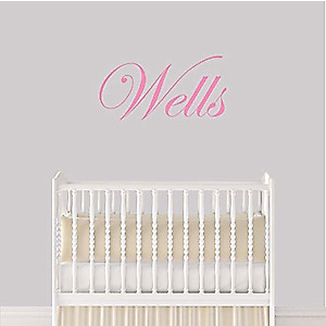 Custom Name Or Phrase Vinyl Wall Decal in Multiple Fonts and Sizes, Girl's Nursery Room, Girl's Name, Vinyl Wall Stickers for Kids, Boy's Name Wall Decal, Boy's Nursery Room, Wall Decal KUD177
