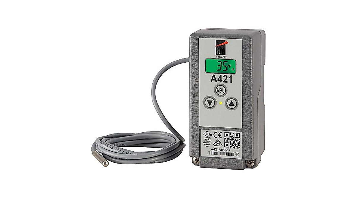 Johnson Controls A421ABC-02C A421 Series Electronic Temperature Control ...