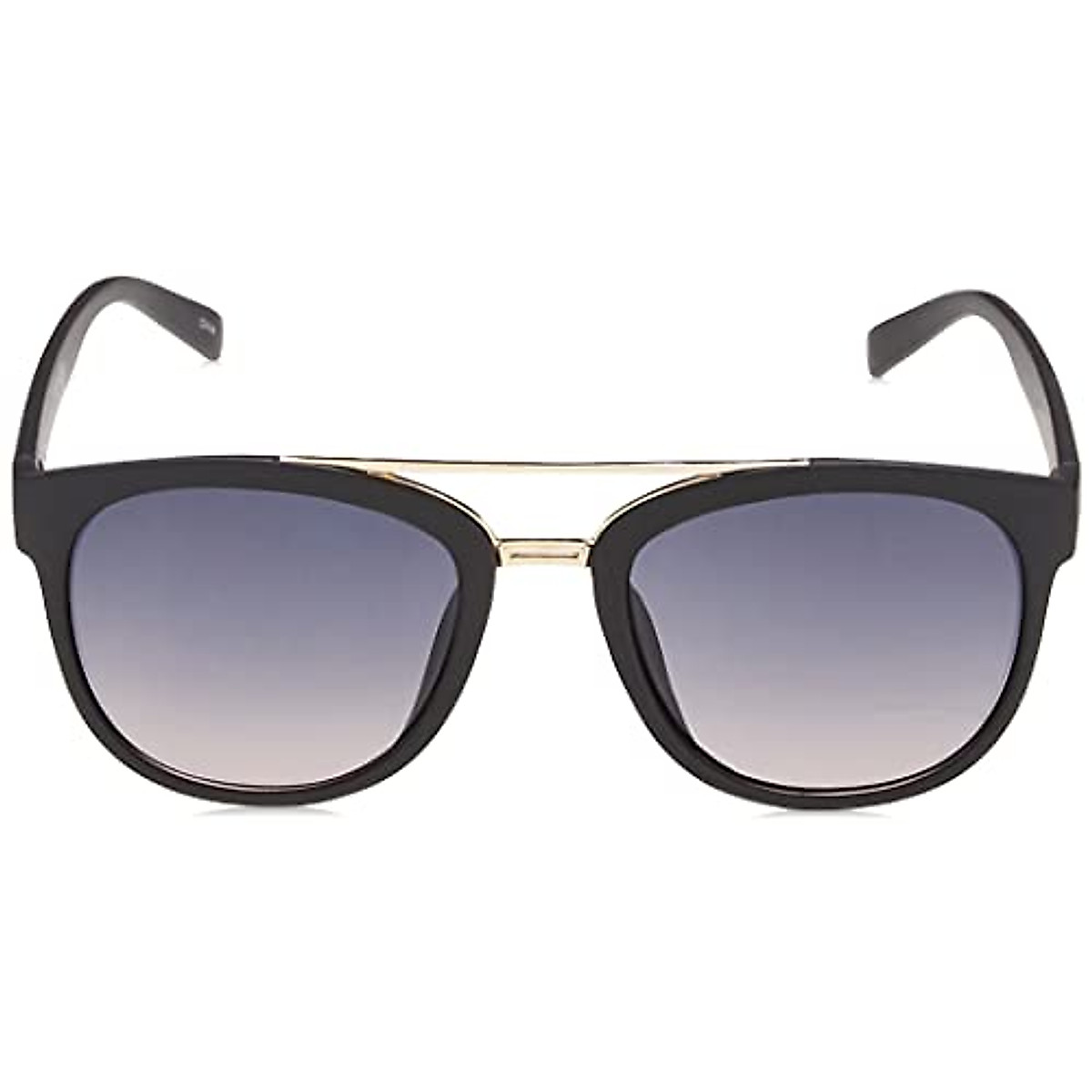 TAHARI womens Th559 Round Aviator Style UV Protective Women s Sunglasses Wear Year Round Elegant Gifts for Women 63 m, Black, mm US