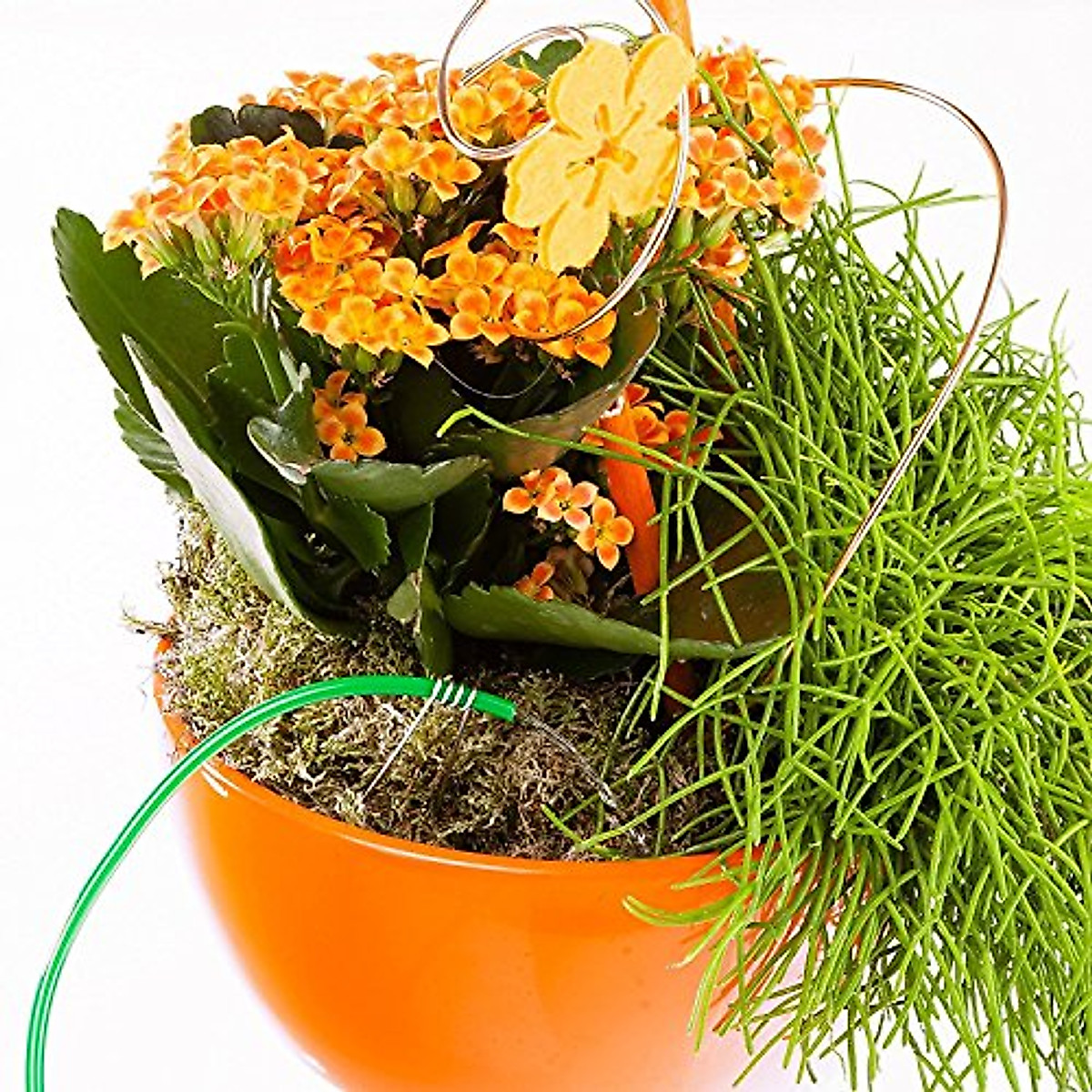 Yardeen Micro Automatic Drip Irrigation Kit Self Watering System Sprinkler Controller for Indoor Potted Plants Color Green