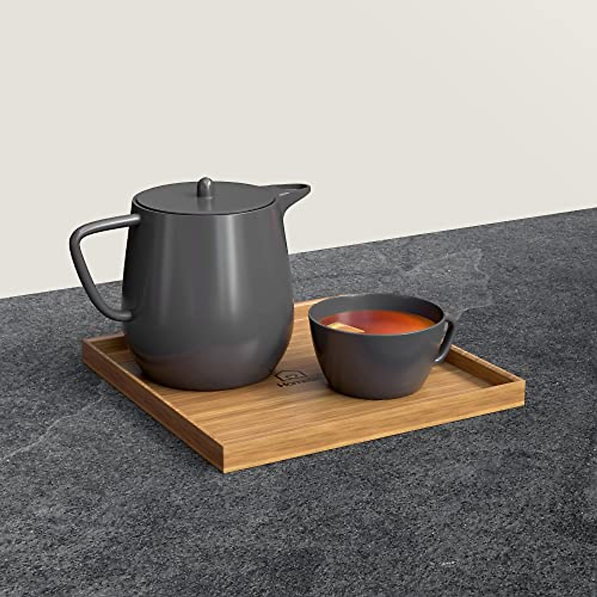 Homelie | Premium Bamboo Ziplock Bag Organizer & Extra Tray - 4 Sizes Bamboo Baggie Storage Organizer for Best Home Kitchen Organization, Drawer and Pantry Sandwich Plastic Bags Containers Organizers