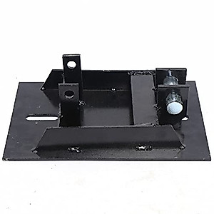 SOLRIMANA 1/2 Ton Universal Transmission Jack Adapter,1100lbs Capacity Transmission Repair Tool Double Safety Chains Fit for Passenger Car and Light Duty Truck Transmissions