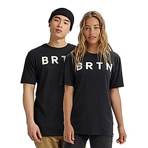 Burton Men's BRTN Short Sleeve T-Shirt, True Black, L