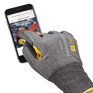 Honeywell Safety Products CoreShield, 18 gauge HPPE grey liner, nitrile micro-foam black coating, A2/B