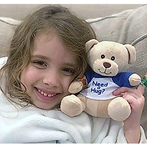 Hug-a-BooBoo Happy Birthday! Small Plush Teddy Bear from Super Cute 6 Inch Plush Teddy Bear with “Happy Birthday!” Message T-Shirt - Great for Gift, Gift Basket, Party Favor