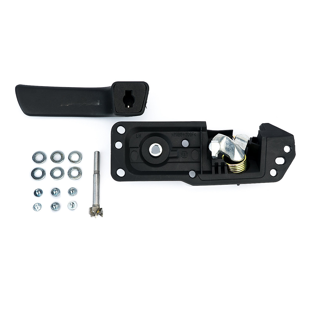 Interior Door Handle Kit, Front Driver Side - Replaces 80374, 20833606 - Compatible with Chevy, GMC, Cadillac Vehicles - Silverado, Tahoe, Suburban, Avalanche, Sierra, Yukon, XL, Escalade 2007-2014