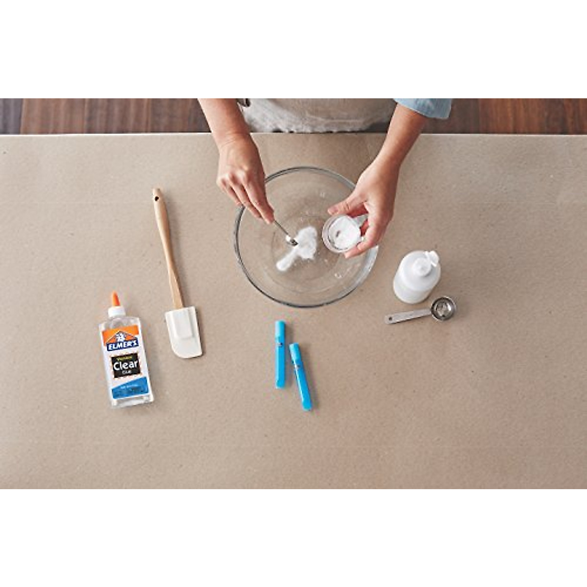 Elmer's Liquid School Glue, Clear, Washable, 32 Ounces - Great for Making Slime