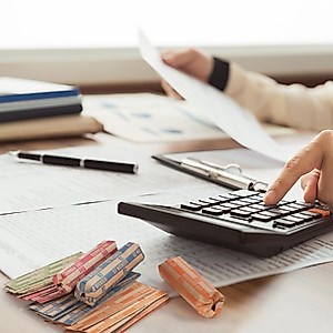 Coin Wrappers Assorted 500 Flat Stripped Coin Roll Wrappers for All Coins Including 200 Quarter Wrappers and 100 Each of Penny, Nickel, Dime Wrappers