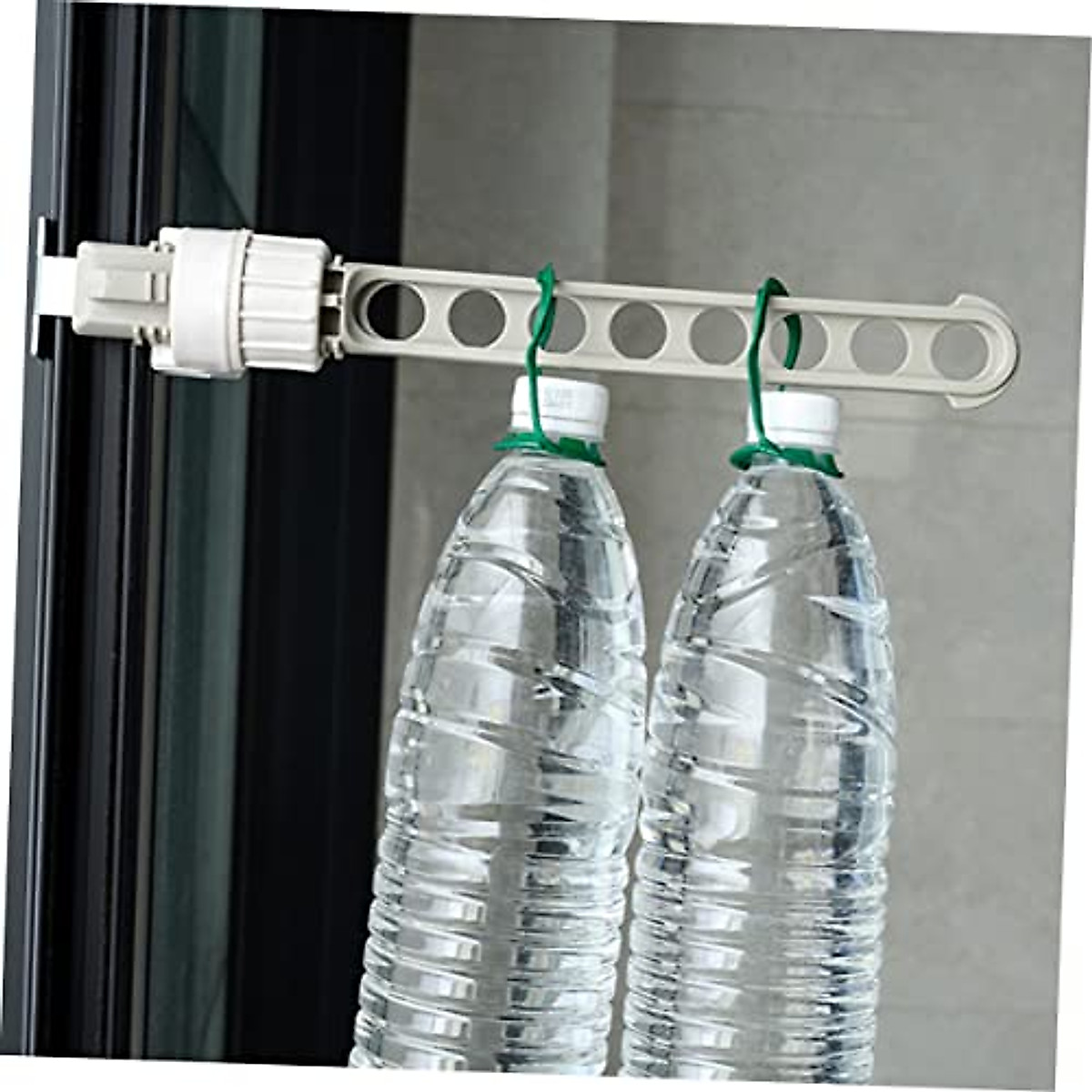 BUGUUYO 3pcs Rotary Clothes Rack Travel Hanger Hanging Racks for Clothes Adjustable Clothes Rack Clothes Hanger Pants Hanger Portable Abs Portable Clothes Racks Clothes Drying Hooks Suit