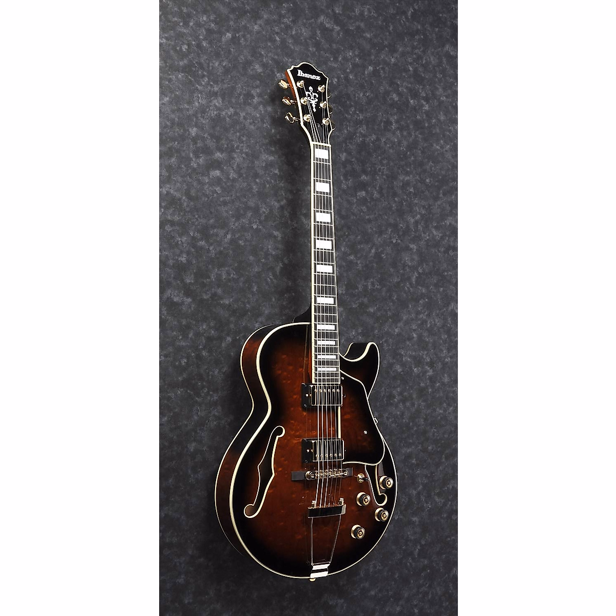 Ibanez Artcore Expressionist AG95QA - Dark Brown Sunburst