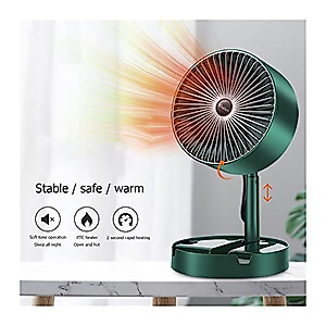 Outdoor Garden Heater Space Heater home Heater ，Electric fan heater Heating Ceramic Room Small Heater Office and Indoor Use Patio Heater