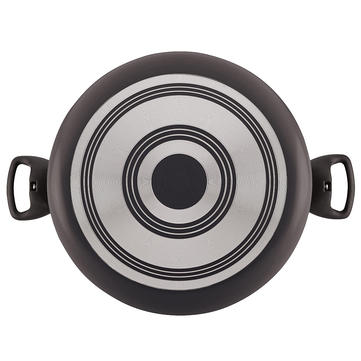 Farberware Cookware Nonstick Stockpot with Lid, 10.5 Quart-Black