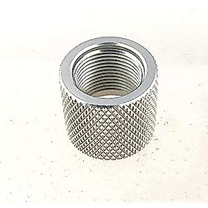 DB TAC 1/2 x 28 Thread Protector Aluminum 6061 T6 Silver Color 1/2-28 Thread