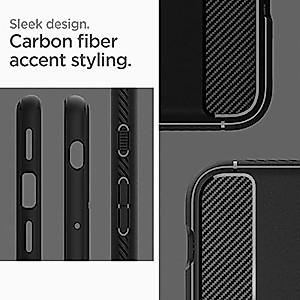 Spigen Rugged Armor Designed for Google Pixel 5a Case for Pixel 5a 5G (2021) - Matte Black