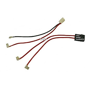 VICI Brand High Performance Razor Pocket Mod Batteries, For: Bella, Betty, Bistro, Daisy, Hannah Montana, Kiki, Sweet Pea, Vapor Includes Complete Wiring Harness Easy slide on Terminals