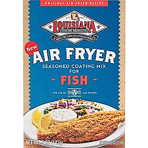 Louisiana AIR FRYER Seasoned Coating Mix for FISH