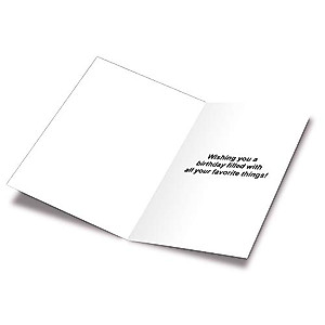 Prime Greetings Happy 20th Birthday Card, Made in America, Eco-Friendly, Thick Card Stock with Premium Envelope 5in x 7.75in, Packaged in Protective Mailer