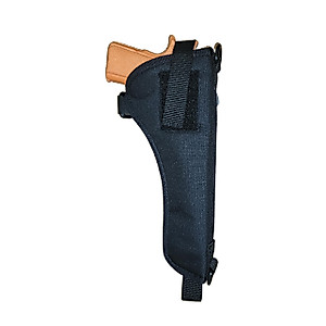 Bandolier Style Unscoped 5 1/2" - 6 1/2" Holster Black