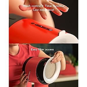 AirHood Portable Range Hood 2 | Corded & Cordless Design (Battery Purchased Separately) | Enhanced Airflow & LED Touch Panel – Perfect for Indoor Cooktops & RV Vents - Midnight Black