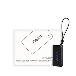 Aqara NFC Card for Smart Lock U100, Access Card for Fingerprint Keyless Entry Door Lock U100, NFC Key Card Works for Aqara Bluetooth Electronic Deadbolt U100, 1 Pack