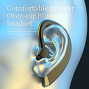 XUnion New Earphones Bluetooth Headphones Handsfree Wireless Headset Business Headset Drive Call Sports Earphones QH9, Pink Qh9, (99X220528SYT220330960PK)