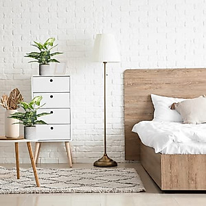 Velener 1Pc Faux Plant Indoor in Plant Pot 16"- House Plant for Farmhouse Kitchen Decor Living Room Accessories Home Office Cubicle Bookshelf Guest Room Balcony Bathroom Rustic Green Room Floor Table