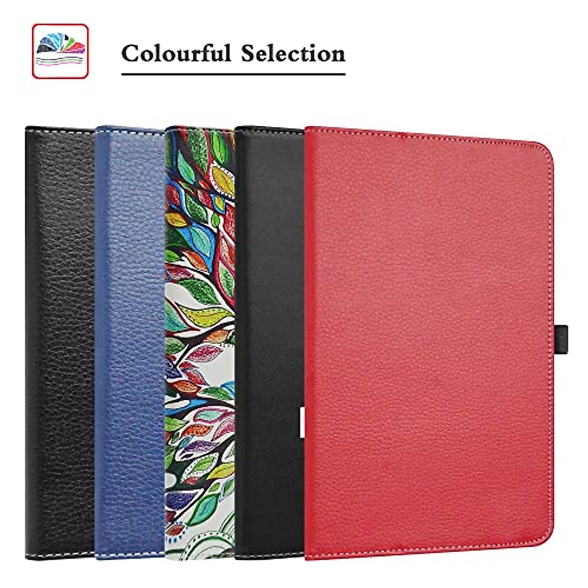 JRTAL Compatible with TCL TAB 8 LE Case/TCL TAB 8 Plus Case/TCL TAB 8 WiFi Case,PU Leather Slim Folio Stand Cover for 8" TCL TAB 8 LE 9137W/TCL TAB 8 Plus 9138S/TCL TAB 8 WiFi 9132X1,Blue