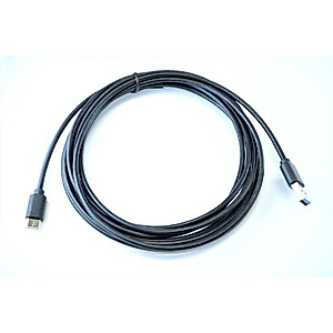 Omnihil 10 Feet Long3.0 USB-C Cable Compatible with Zebra ZQ310, ZQ320 Mobile Label & Receipt Printer