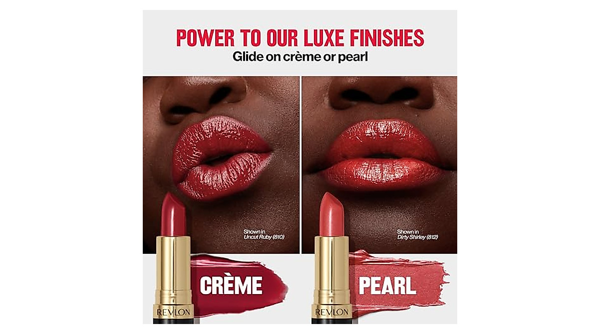 Revlon Super Lustrous Lipstick Caramel Glace – Soft, Full Lips