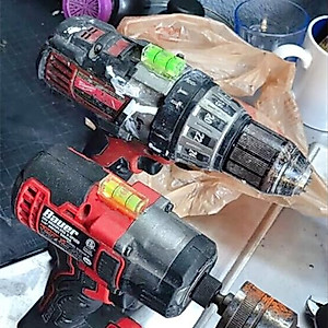 ZUJHPYMI 6Pcs Magnetic Small Bubble Level 10x10x29mm Mini Square Bubble Spirit Levels Leveling Tools