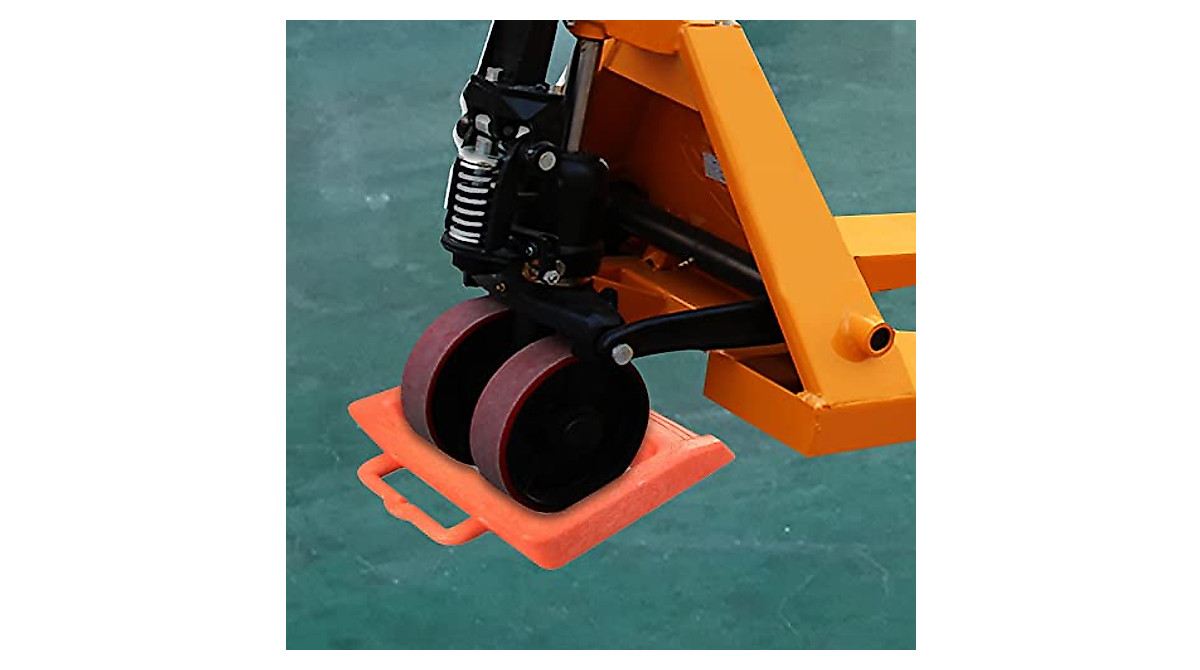 ROBLOCK Heavy Duty Pallet Jack Wheel Chock for Safety