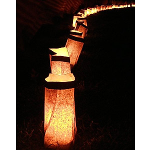 Fortune Products LL-8A Luminary Light, 2 3/4" Length, 1 1/2" Width, 3/4" Height, 8 LEDs, Amber LEDs with Black Base