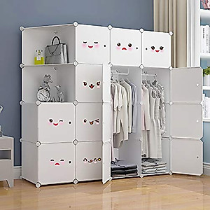 UUYYEO 20 Pieces Plastic Wire Cube Connectors Wire Grid Cube Connectors for Modular Closet Storage Organizer and Wire Grid Cube Storage Shelving White