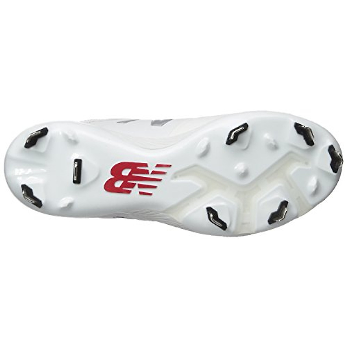 New Balance Women's Fuse V1 Metal Softball Shoe, White, 8 B US