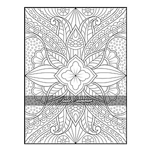100 Amazing Patterns: An Adult Coloring Book with Fun, Easy, and Relaxing Coloring Pages