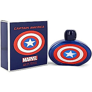 Captain America by Marvel Eau De Toilette Spray 3.4 oz Men