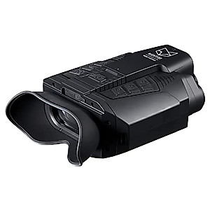 Nightfox Vulpes Handheld Digital Night Vision Goggles | Integrated Laser Rangefinder | Full High Definition FHD 1080p Sensor | Records Video + Audio | 220yd Range, 6x Magnification | Hunting, Security