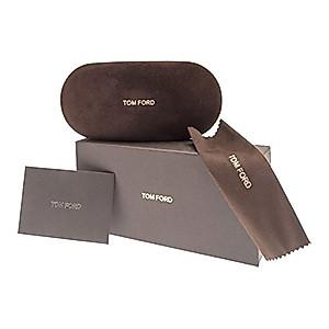 Tom Ford FT0500-F Sunglasses - Shiny Black Frame, Brown Polarized Lenses, 54 mm Lens FT0500-F5401H