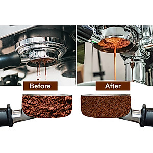 Apexstone Coffee Stirrer Tool, Coffee Stirring Tamper WDT Distribution Tool, Needle Distribution Tool Espresso, WDT Tool Espresso with Stand Black, WDT Tool Espresso Needle